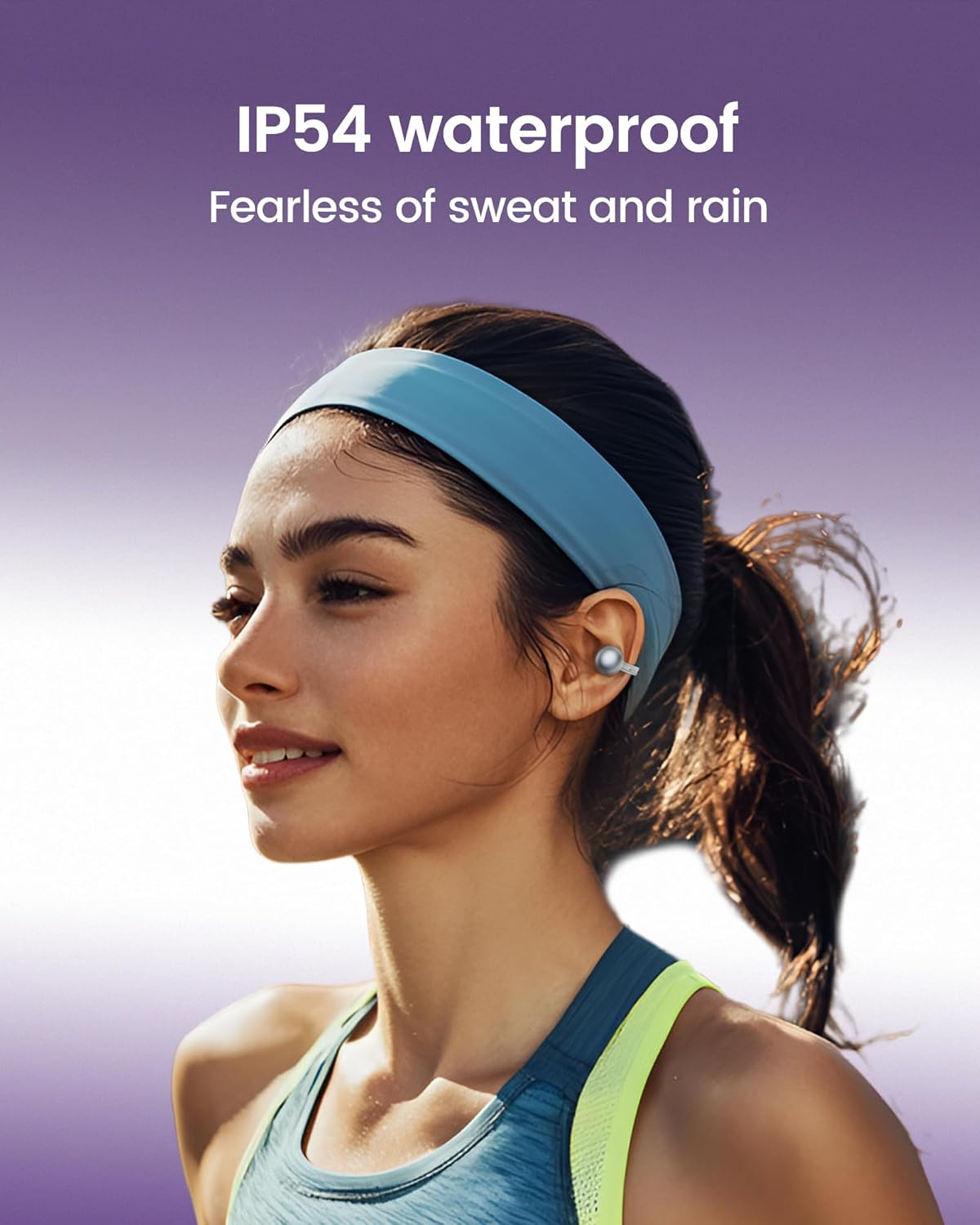 Open-Ear Wireless Pearl Sweatproof Earbuds | Mojawa StarClip