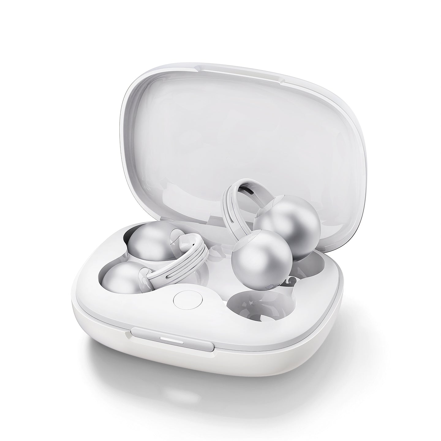 Open-Ear Wireless Pearl Sweatproof Earbuds | Mojawa StarClip