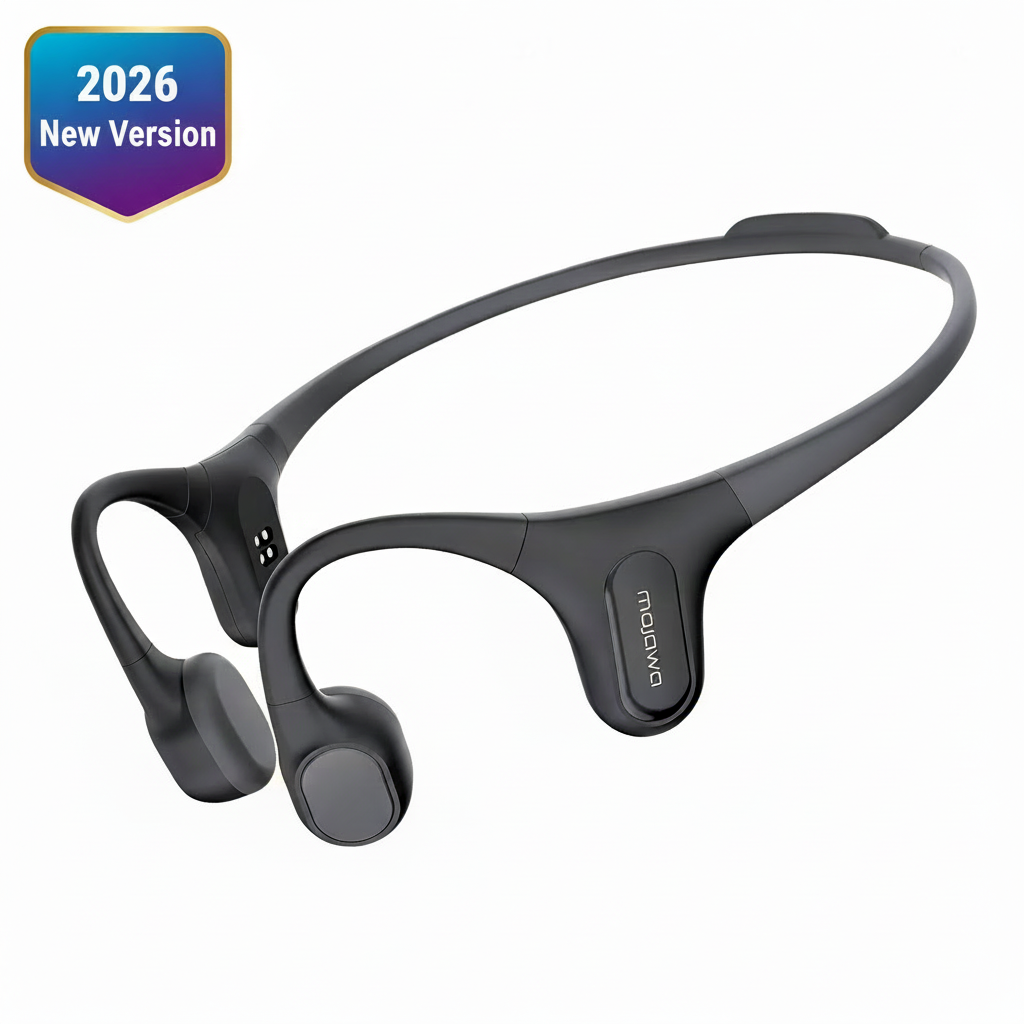 Run Plus Open-Ear Bone Conduction Headphones - IP68 Waterproof for Golf ...